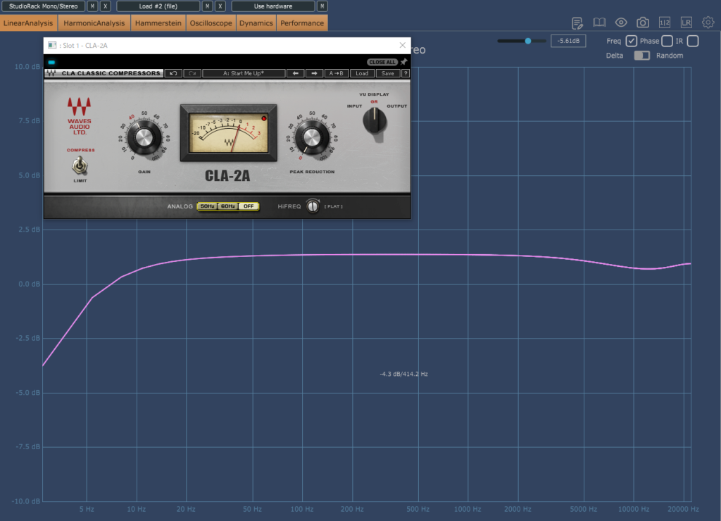 【挿したら高音域は上がる?!下がる?!】無償配布で手に入れた Universal Audio「LA-2A Tube Compressor」の ...